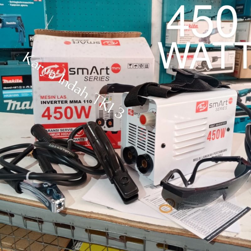 Jual Mesin Las Mini 450 Watt H&L MMA 110 Welding Machine IGBT Inverter ...
