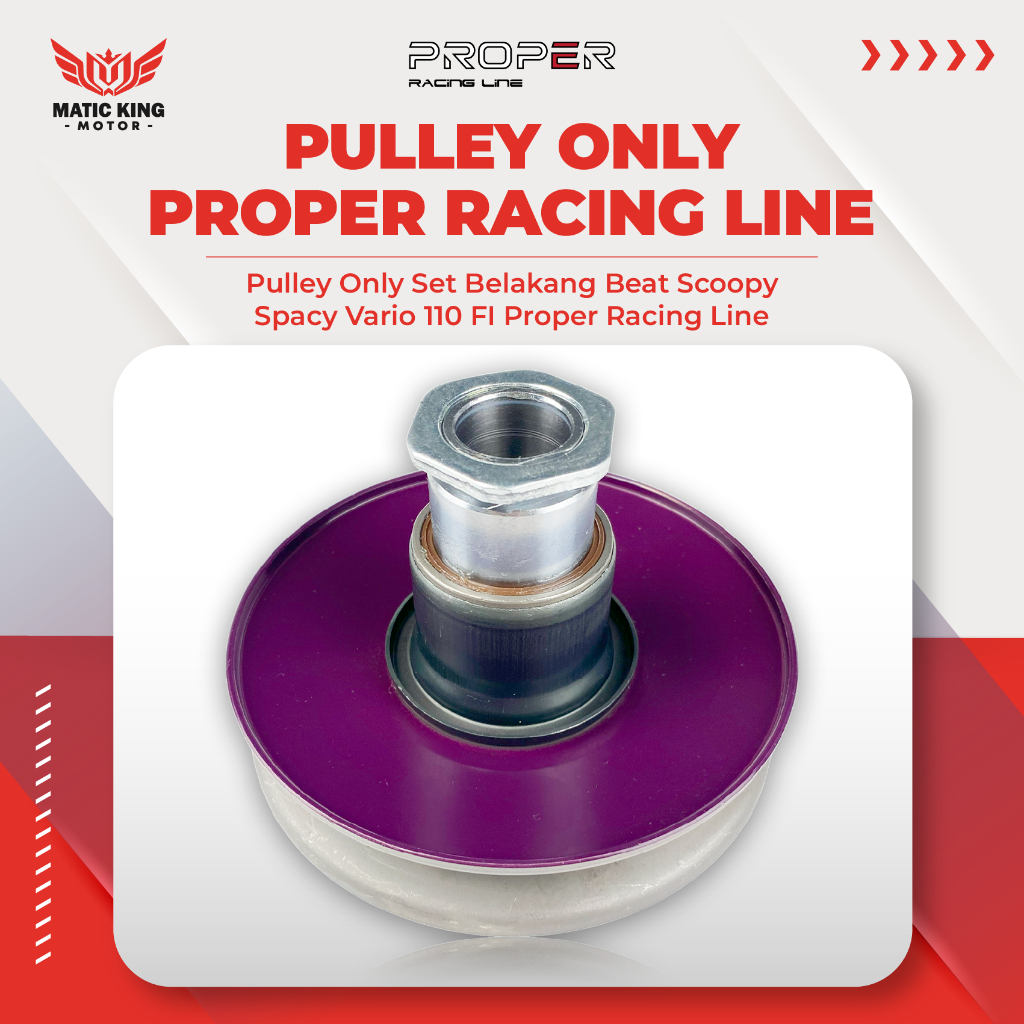 Jual Pulley Pully Puli Belakang Only Beat Vario Scoopy Spacy 110 Fi ...