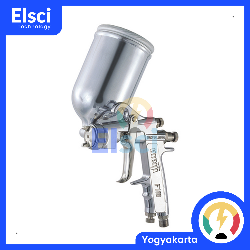 Jual Meiji F110-G13T Spray Gun with 4GD Paint Cup Tulip Series | Shopee ...
