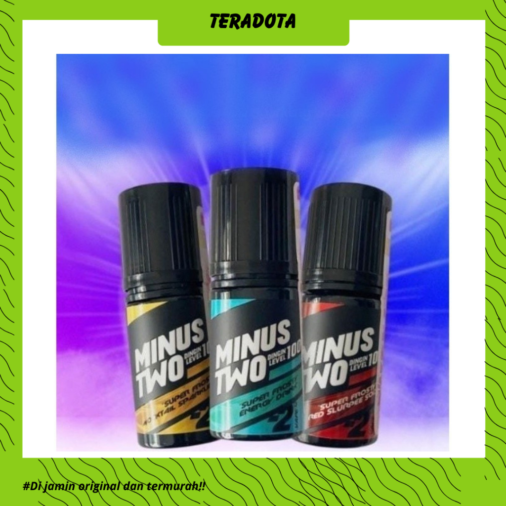 Jual MINUS TWO SERIES LIQUID SALTNIC 30MG 30ML BY VAPE PACKERS ORIGINAL ...
