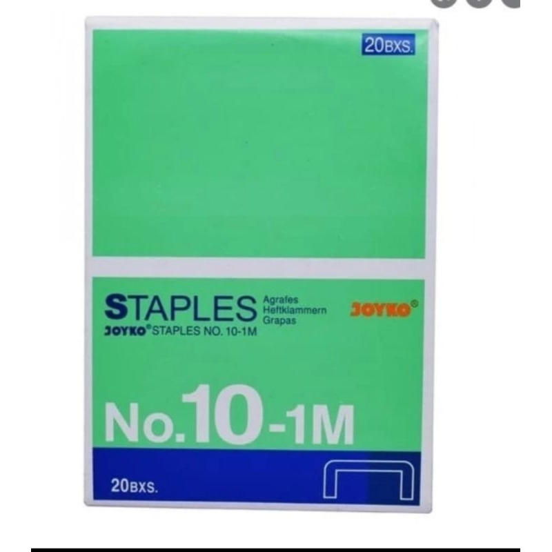 Jual Isi Refill Staples No 10 Sedang (20 pcs) | Shopee Indonesia