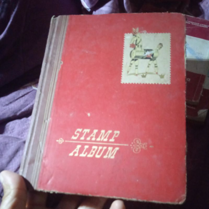 Jual buku Album 195 perangko jadul dari berbagai negara dan Indonesia ...