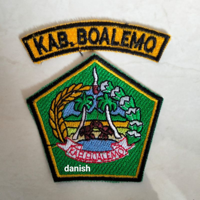 Jual BET BORDIR LOGO LAMBANG PEMKAB KABUPATEN BOALEMO | Shopee Indonesia