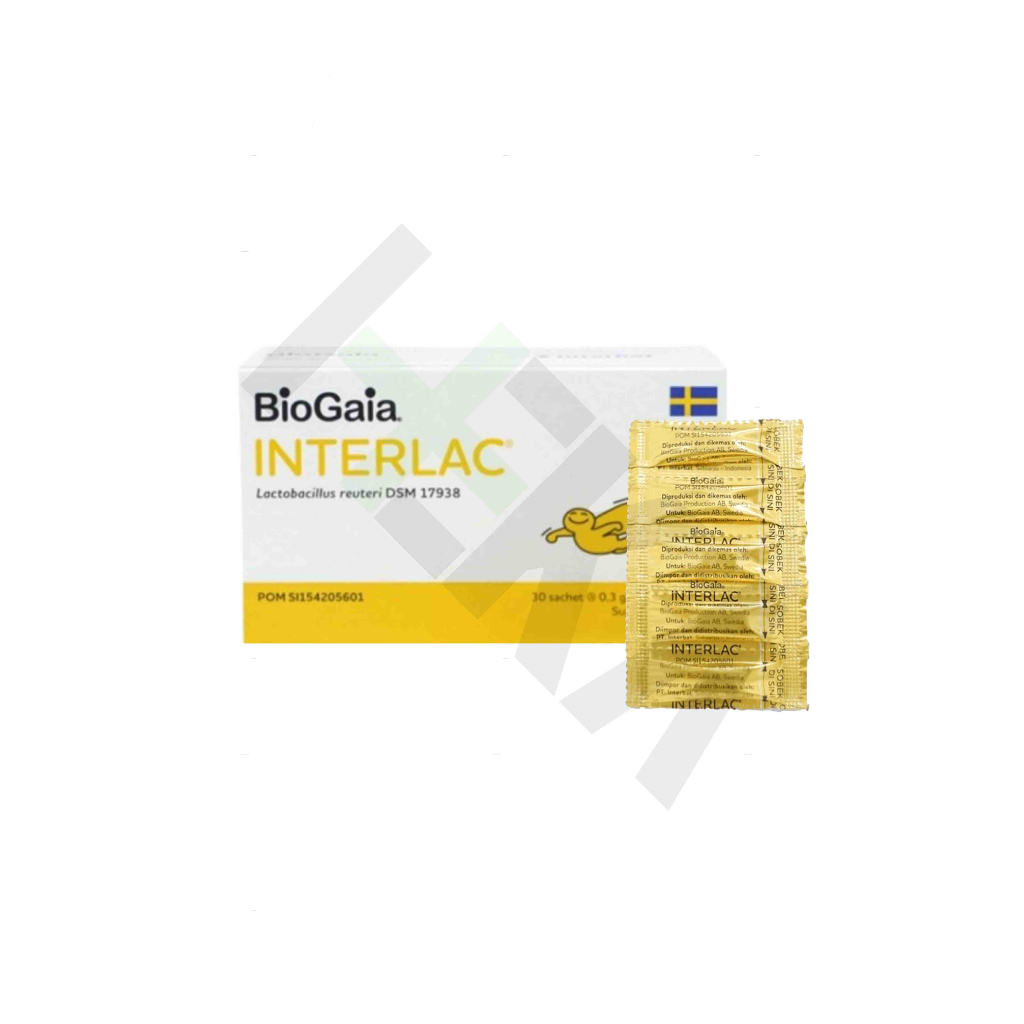 Jual Interlac Sachet Box isi 30 Sachet - Suplemen Probiotik [Tembalang ...