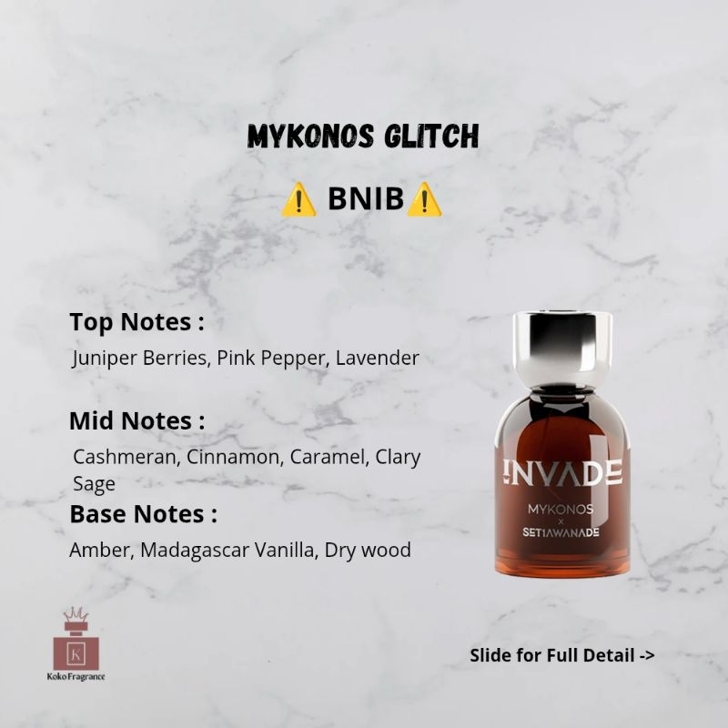 Jual Mykonos Invade 50ML • Brand New In Box • Original | Shopee Indonesia