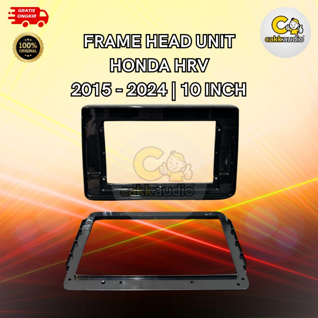 Jual Frame Head Unit Android Mobil Honda HRV | 2015 - 2024 | 10 Inch ...
