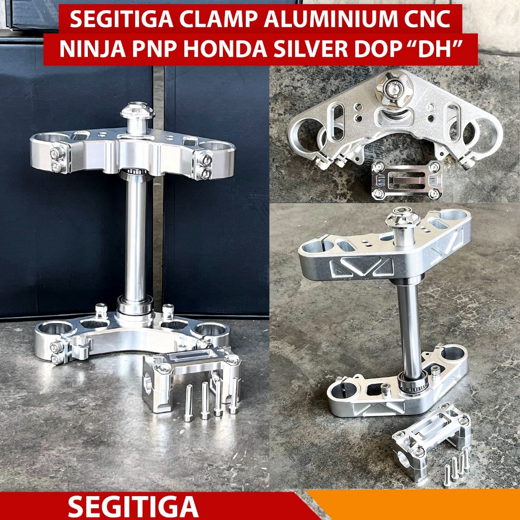 Jual Segitiga T Ninja As 33mm Aluminium Full CNC PNP Honda Set Raiser ...