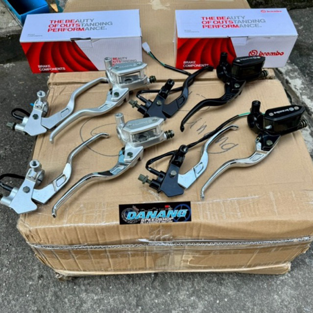 Jual Master Rem Copy RCB Oval Lengkap Dudukan Spion Switch Rem Kanan ...