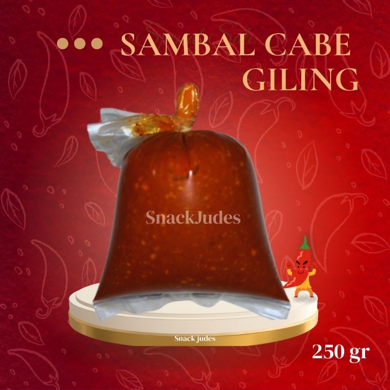 Jual Cabe Giling/cengek kering 250gr (sambal basah) | Shopee Indonesia