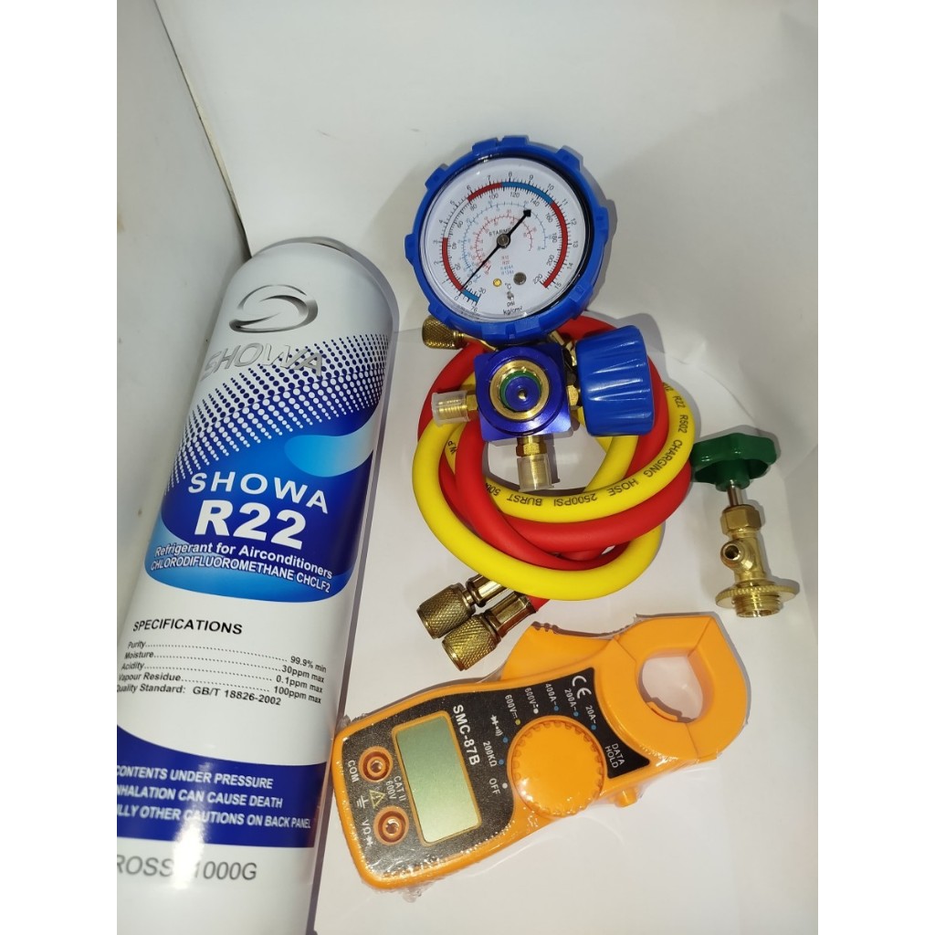 Jual PAKETAN PREON AC R22 SHOWA MANIFOLD SINGLE KRANT CH 339 SELANG ...