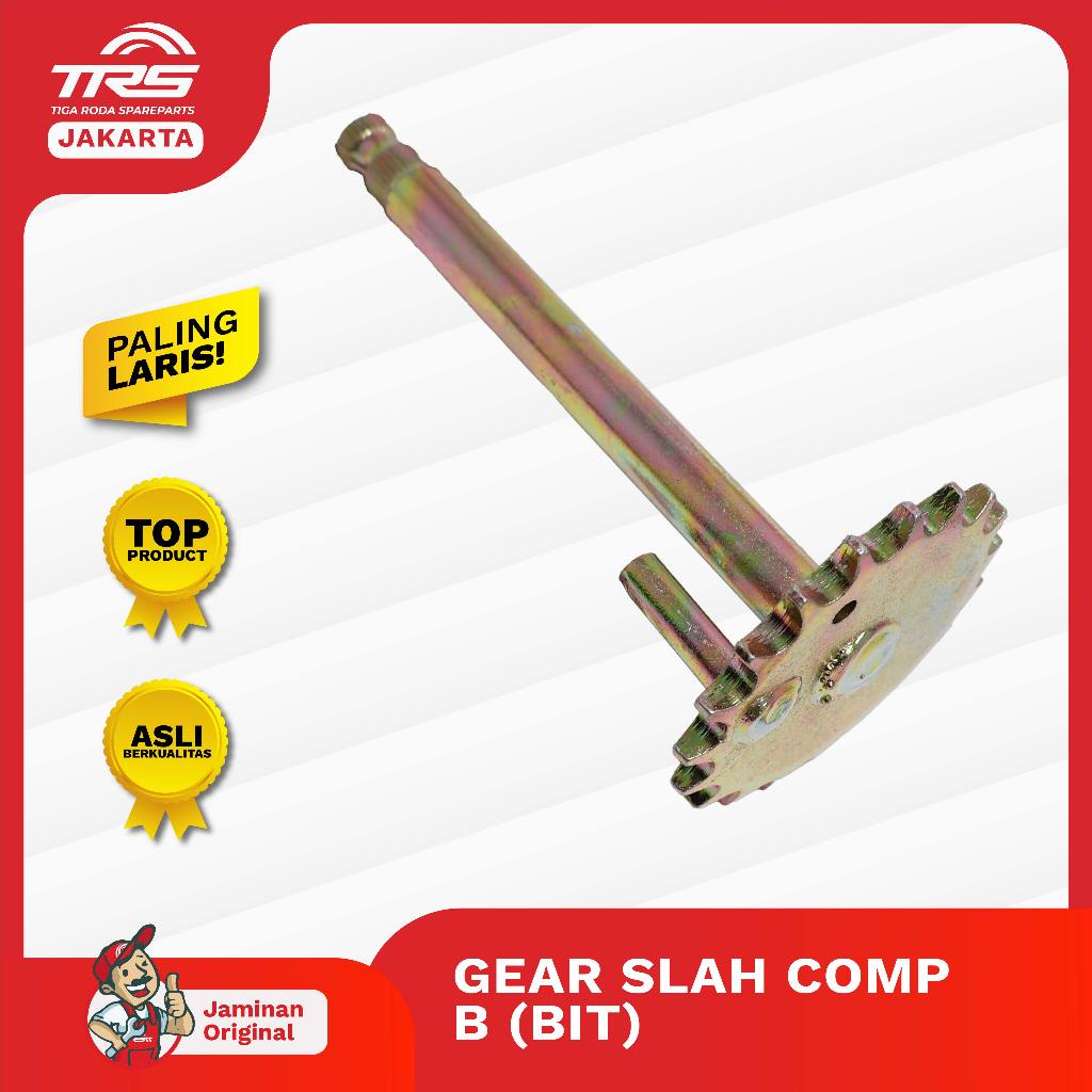 Jual TRS Gear Slah Comp B Motor Tiga Roda Viar Karya Bit 100CC Gear ...