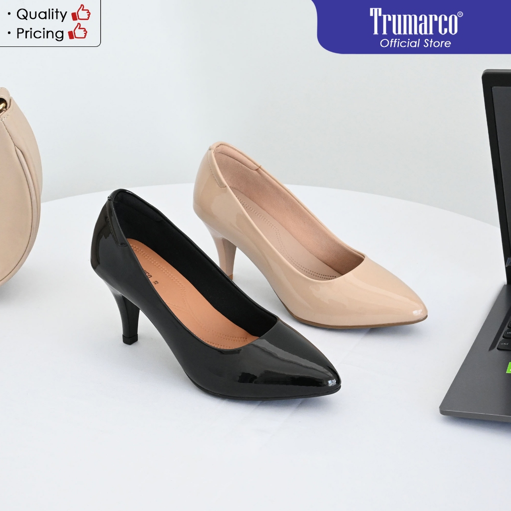 Jual TRUMARCO [HAK 7 CM] Sepatu Kerja / Sepatu Heels Wanita TIS-L 700 ...