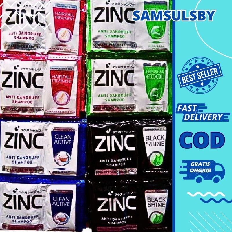 Jual ZINC sampo sachet 1 renteng | Shopee Indonesia