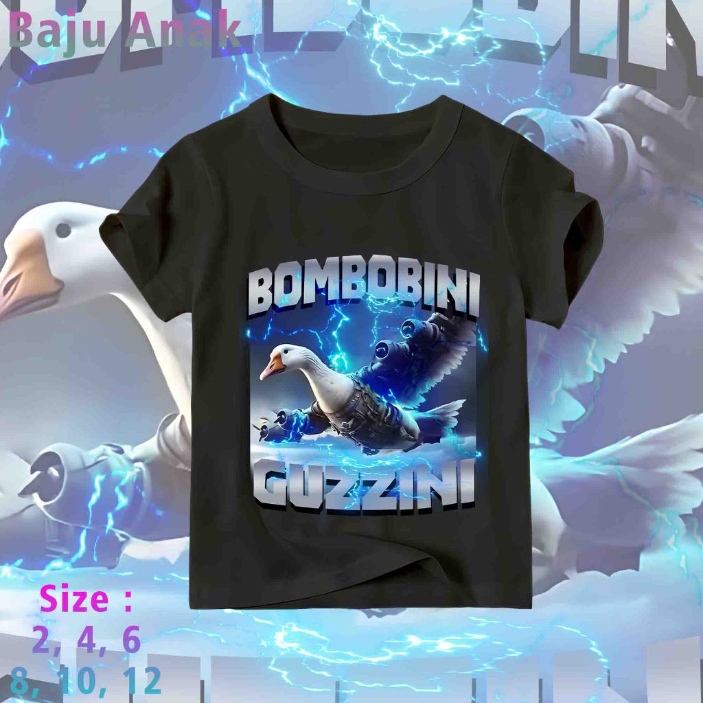 Jual BAJU ANAK ANOMALI BRAINROT BOMBOMBINI GUSSINI - TSHIRT DISTRO ...