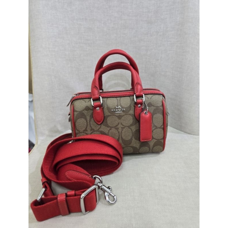 Jual Coach Mini Jamie Signature Jacquard | Shopee Indonesia