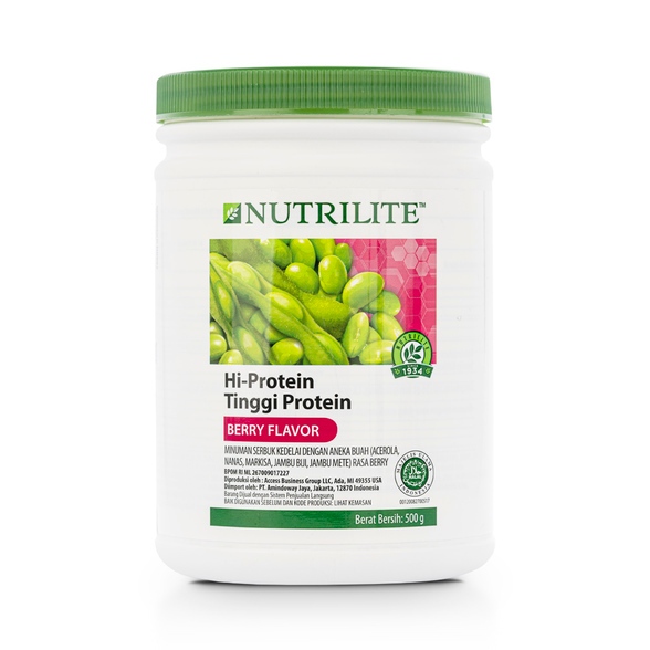 Jual Nutrilite Hi-Protein Berry Amway susu protein | Shopee Indonesia