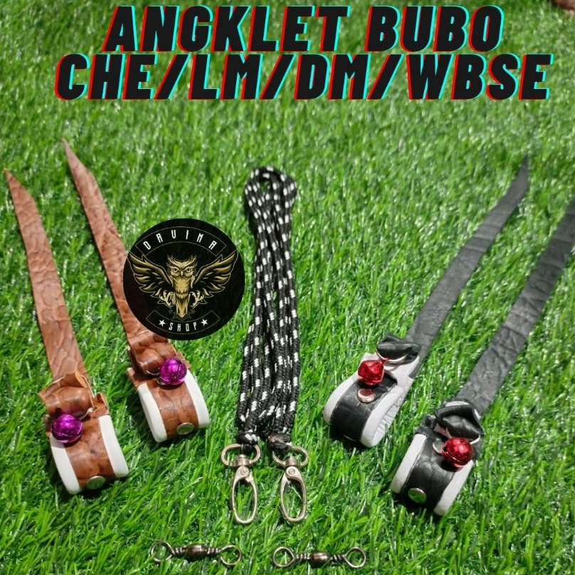 Jual Angklet /tali kaki burung hantu elang/ DM, CHE,JHE,BUBO,WBSE,IBE ...