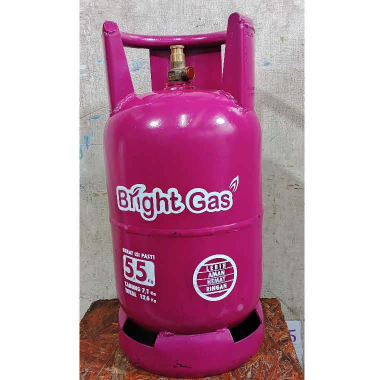 Jual TABUNG GAS BRIGHT GAS 5,5 KG ( KOSONGAN ) *Hanya instan Grab/Gojek ...