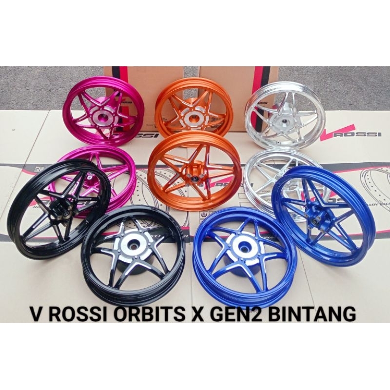Jual VELG PELAK RACING V ROSSI BINTANG ORBITS X TERBARU BEAT SCOOPY ...