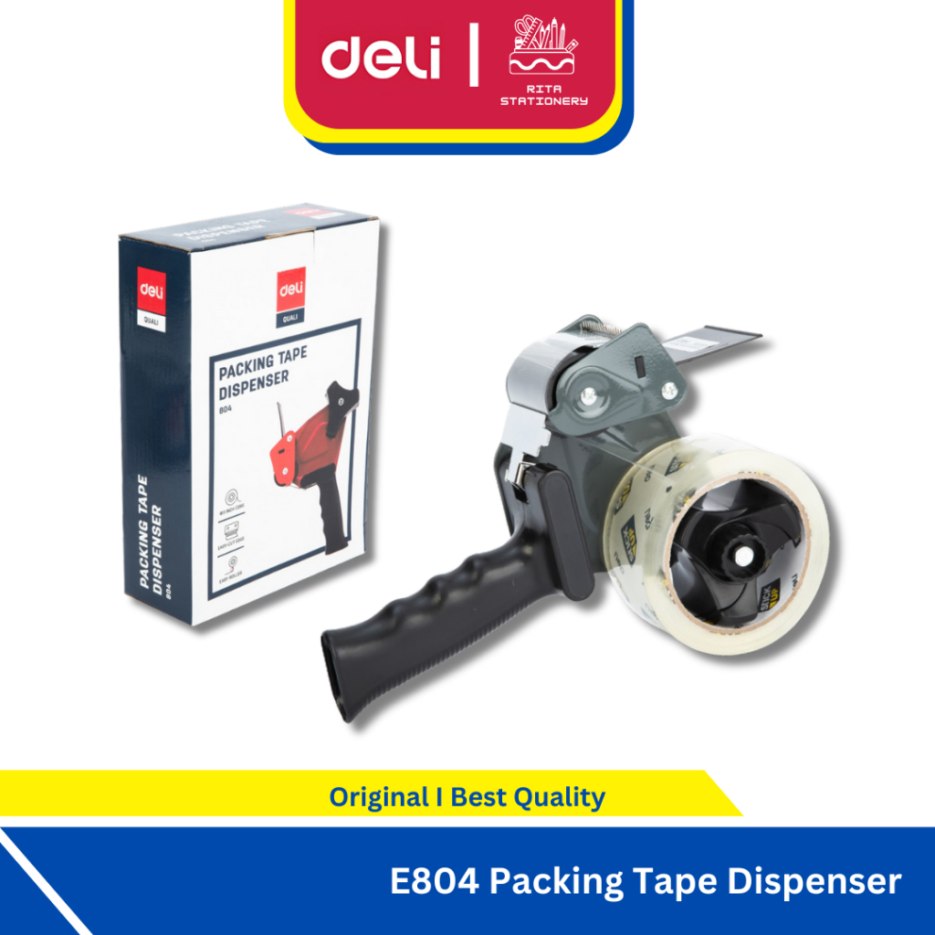 Jual Deli Dispenser Lakban / Packing Tape Dispenser - E804 | Shopee ...