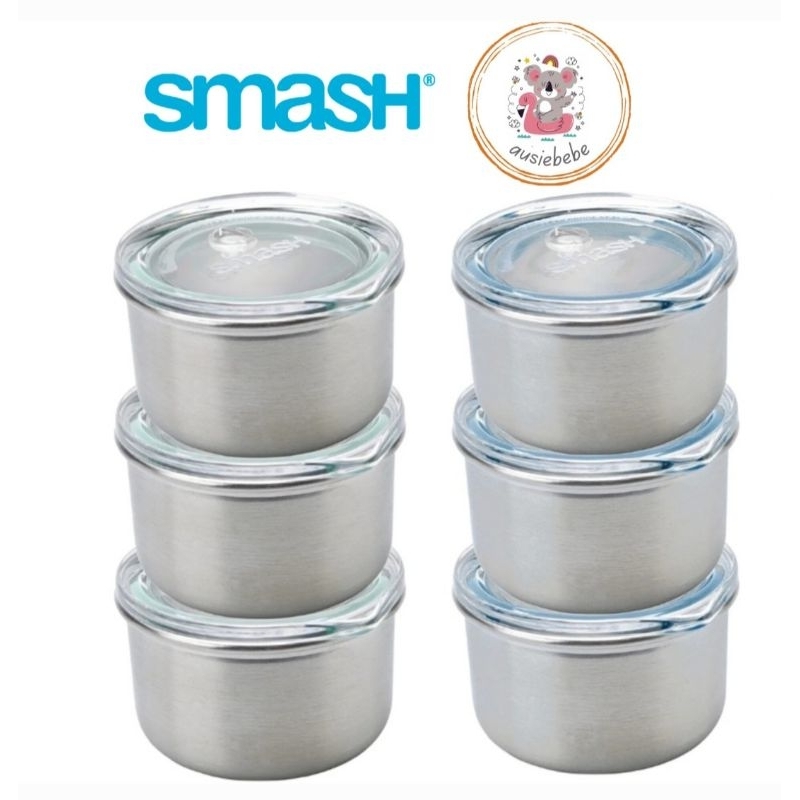 Jual Smash Stainless Steel Snack Pots 60ml – 3 Pack | Shopee Indonesia