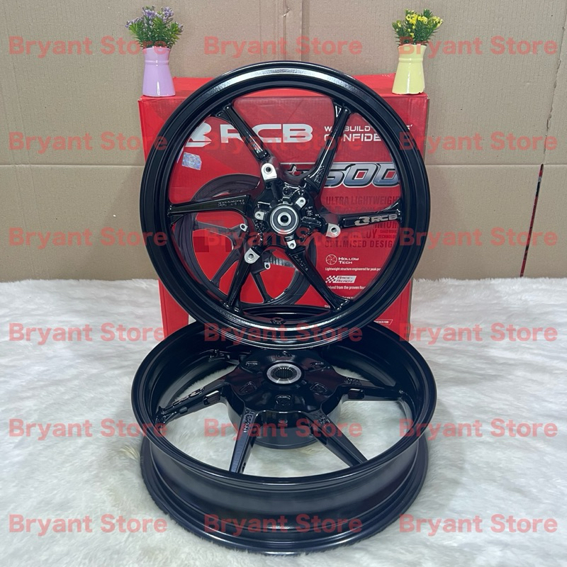Jual VELG RCB RACING ORIGINAL SP500 AEROX OLD AEROX NEW 250x14 350x14 ...