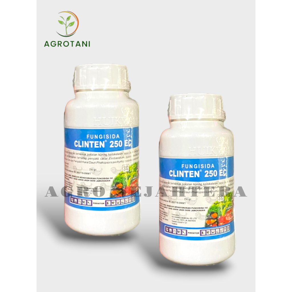 Jual Obat Hama Clinten 250ml Pembasmi Aneka Hama Jamur Tanaman Sayur ...