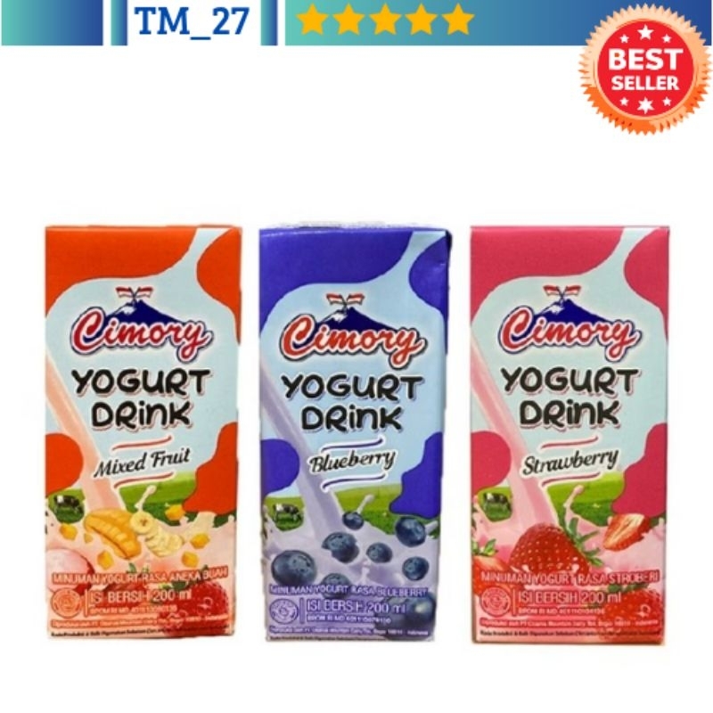 Jual Cimory Yogurt Drink 125 ml 1 dus isi 40 pcs | Shopee Indonesia