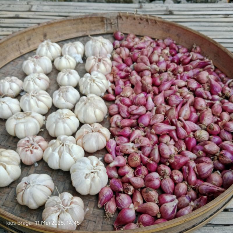Jual Bawang paket Merah Putih bamer 500g + baput 500g | Shopee Indonesia