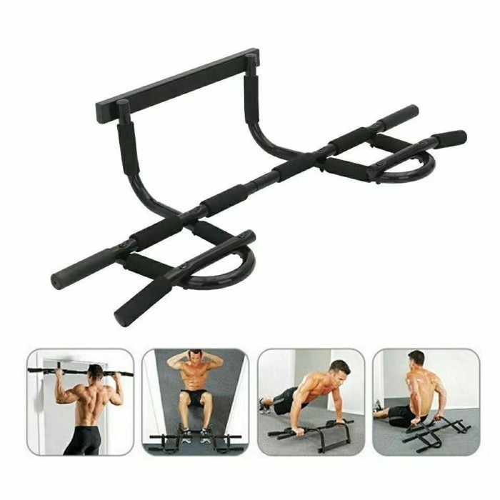 Jual POTENCE Multi Grip Chin UP Bar / Iron Gym / Pull Up Bar Dinding ...