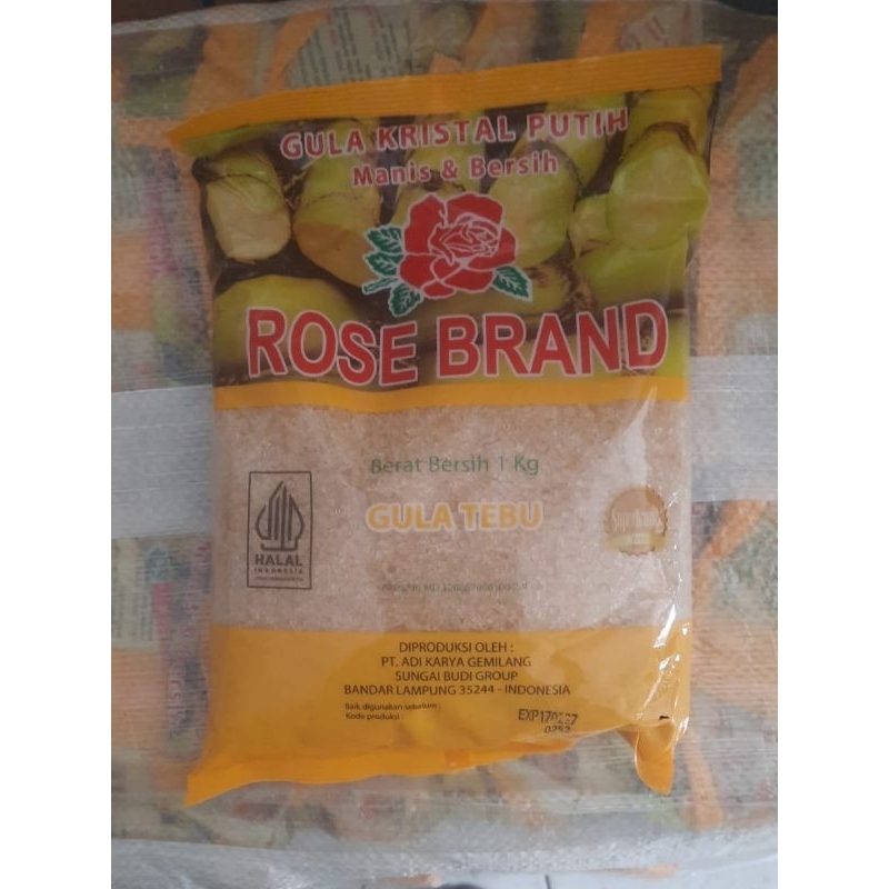 Jual ROSE BRAND GULA PASIR KUNING 1 KG | Shopee Indonesia