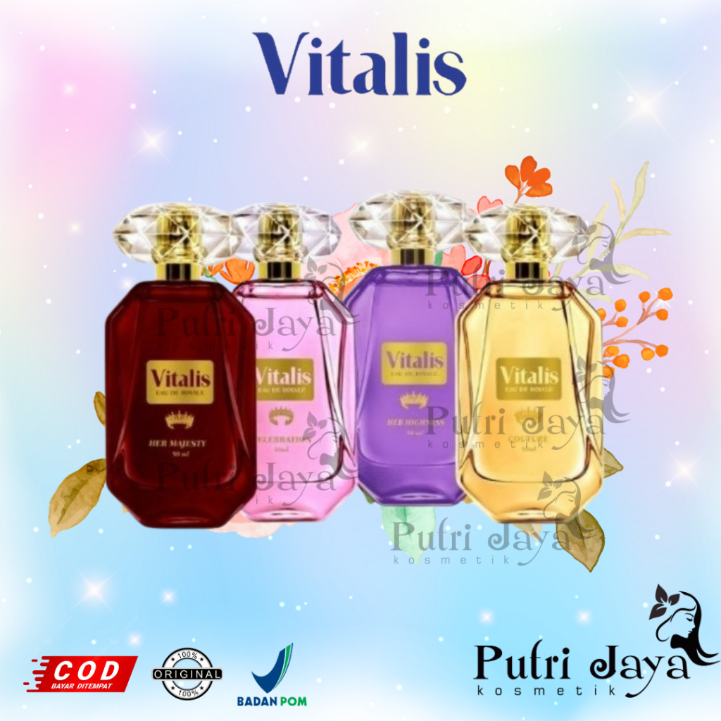 Jual VITALIS Eau de Royale 50ML Botol KOTAK | UNZA. | Shopee Indonesia