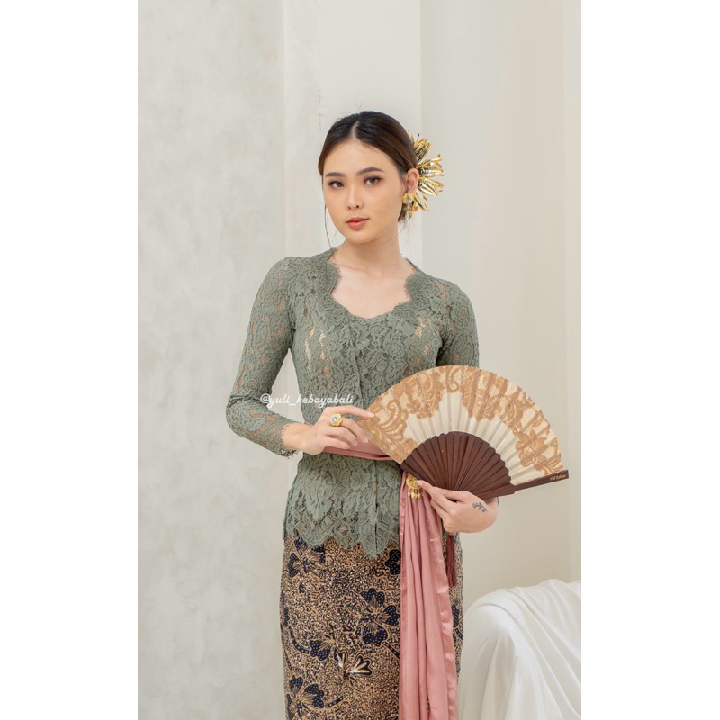 Jual Set Kebaya Amora v.3 Lengan panjang by yuli kebaya bali | kebaya ...