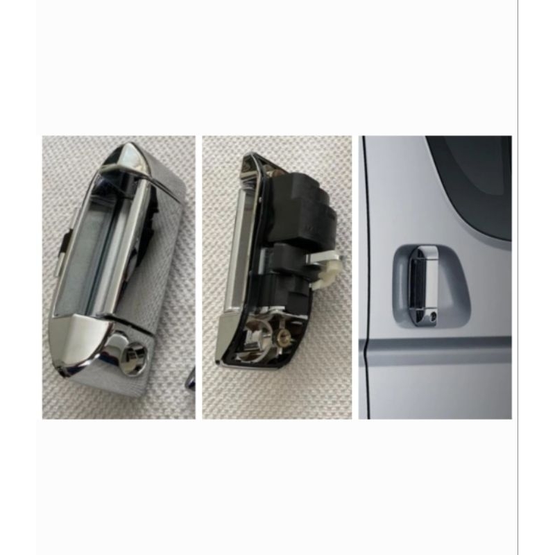 Jual Handle Chrome Pintu Sliding Door Tengah Toyota Hiace Commuter ...