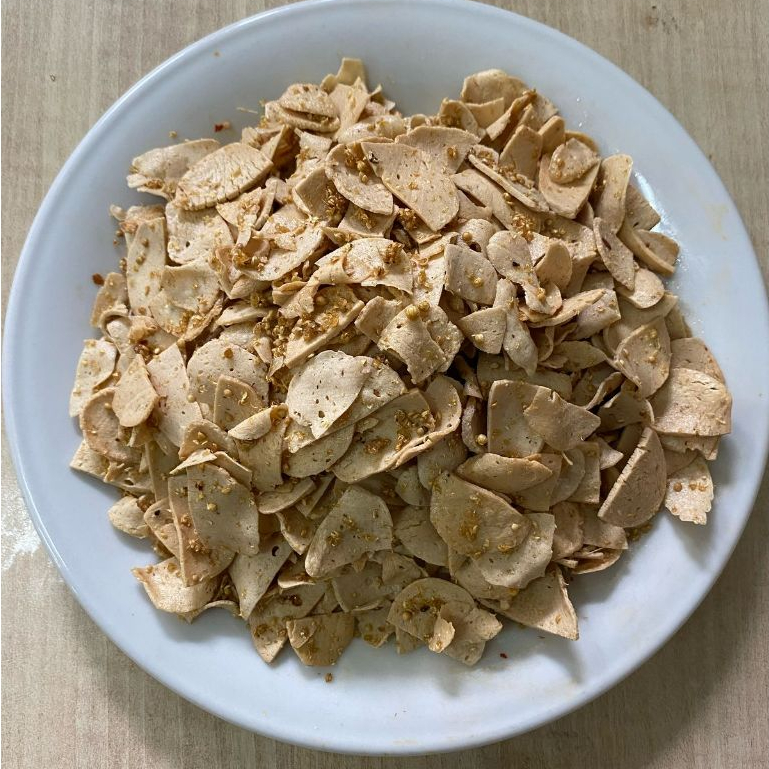 Jual Basreng Rasa Ketumbar Original Dan Pedas Berat 250 grm Dan 500 grm ...