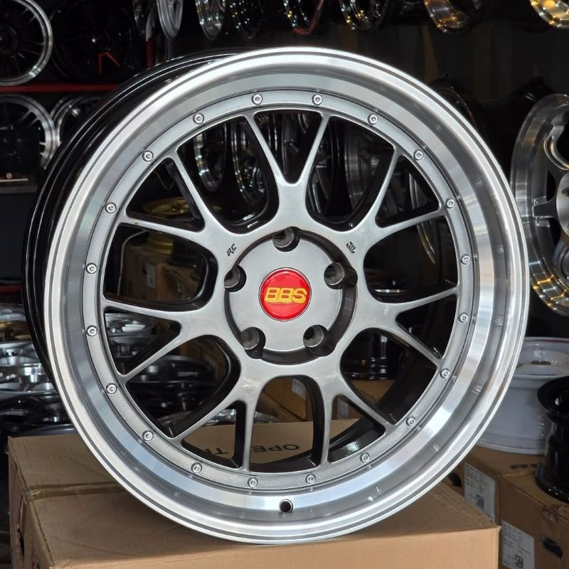 Jual velg mobil racing r19 BBS LMR LEBAR 8,5 PCD 5X114,3 ET 38 velg mobil ring 19 cocok untuk ...