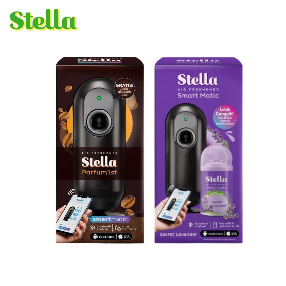 Jual Smart Stella Matic Box Set Coffe / Lavender - Pengharum Pewangi ...