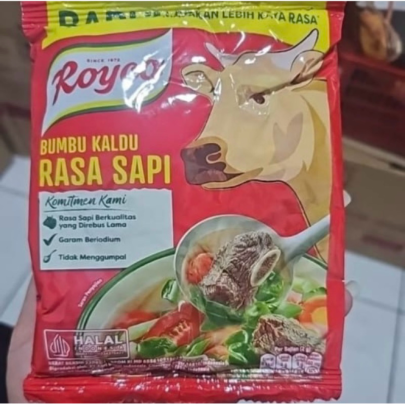 Jual Royco Kaldu Sapi / Ayam 220 gr / 220 gram per 1 pcs / kemasan ...