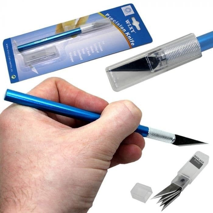 Jual Alat Pisau IC WLXY Art Hobby Knife Stencil Craft Pen Cutter ...