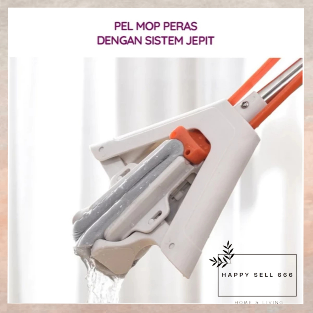 Jual HPSELL Pel Pembersih Lantai Karet Alat Pel Lantai Spons Ultra Mop Spongy Pel Lantai Karet ...