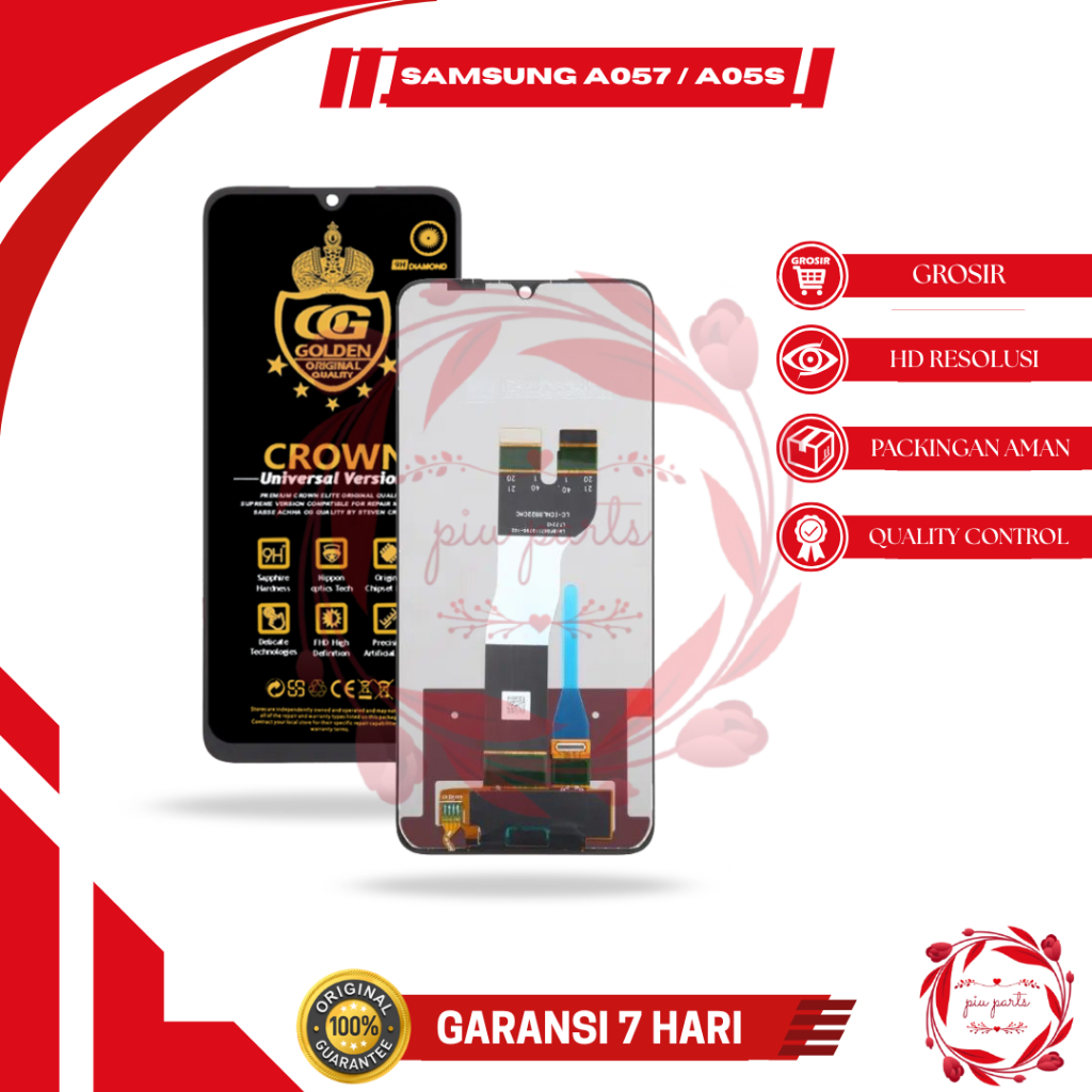 Jual LCD SAMSUNG A057 A05S TOUCHSCREEN FULLSET COMPLETE ORIGINAL ...