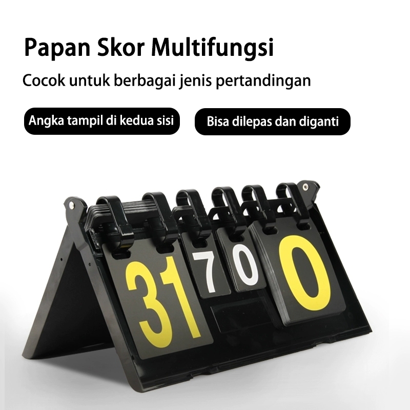 Jual Papan skor/Papan Skor 4 digit angka untuk Futsal/Papan Score 4 ...
