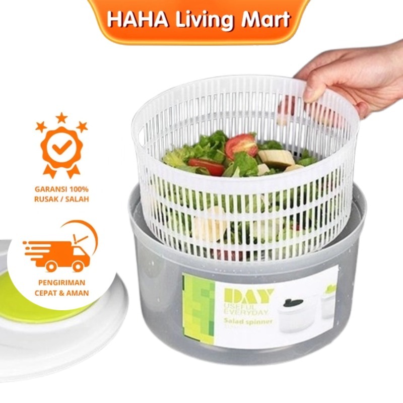 Jual Salad Spinner /Peniris Pengering Sayuran Putar / Pengering Sayur ...
