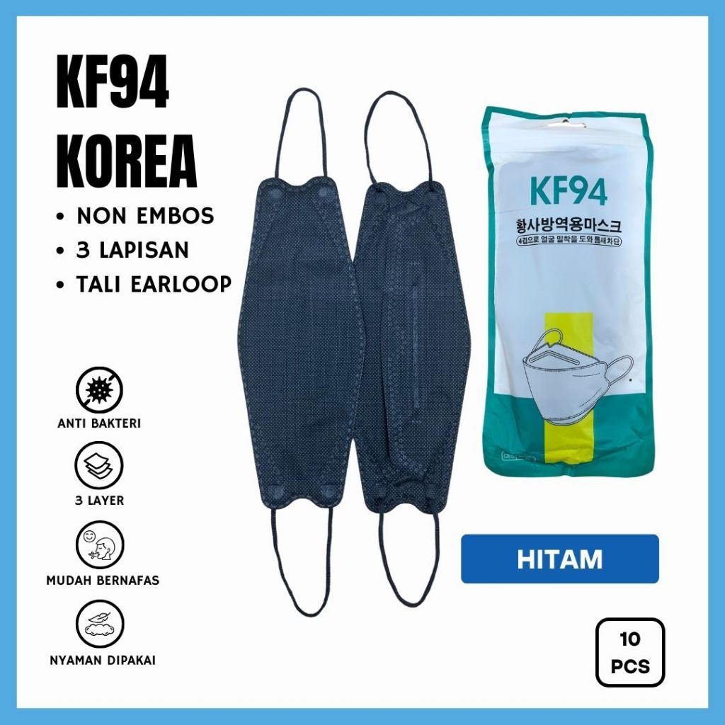 Jual KF94 Masker | KF94 Shumu - KF94 King Mask | Masker KF94 | Masker Korea | Masker KF94 Hitam ...