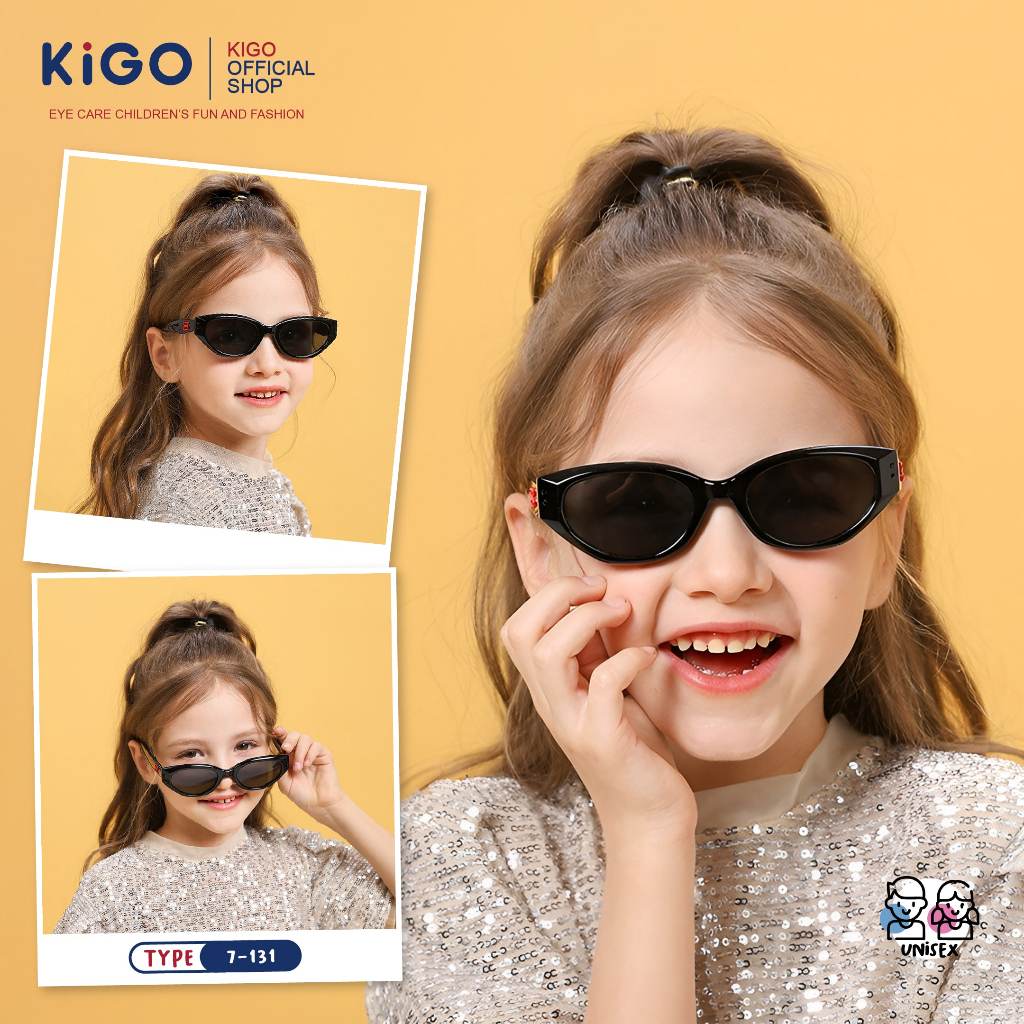 Jual KIGO Kacamata Anak Model Cat Eye Sunglasses Fashion Kids Laki Laki ...