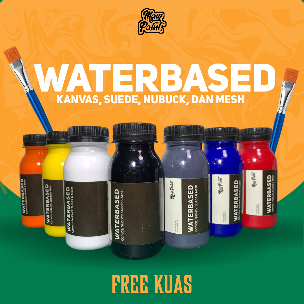 Jual Cat Sepatu Kanvas Permanen Anti Luntur, Cet Repaint Pewarna Topi ...