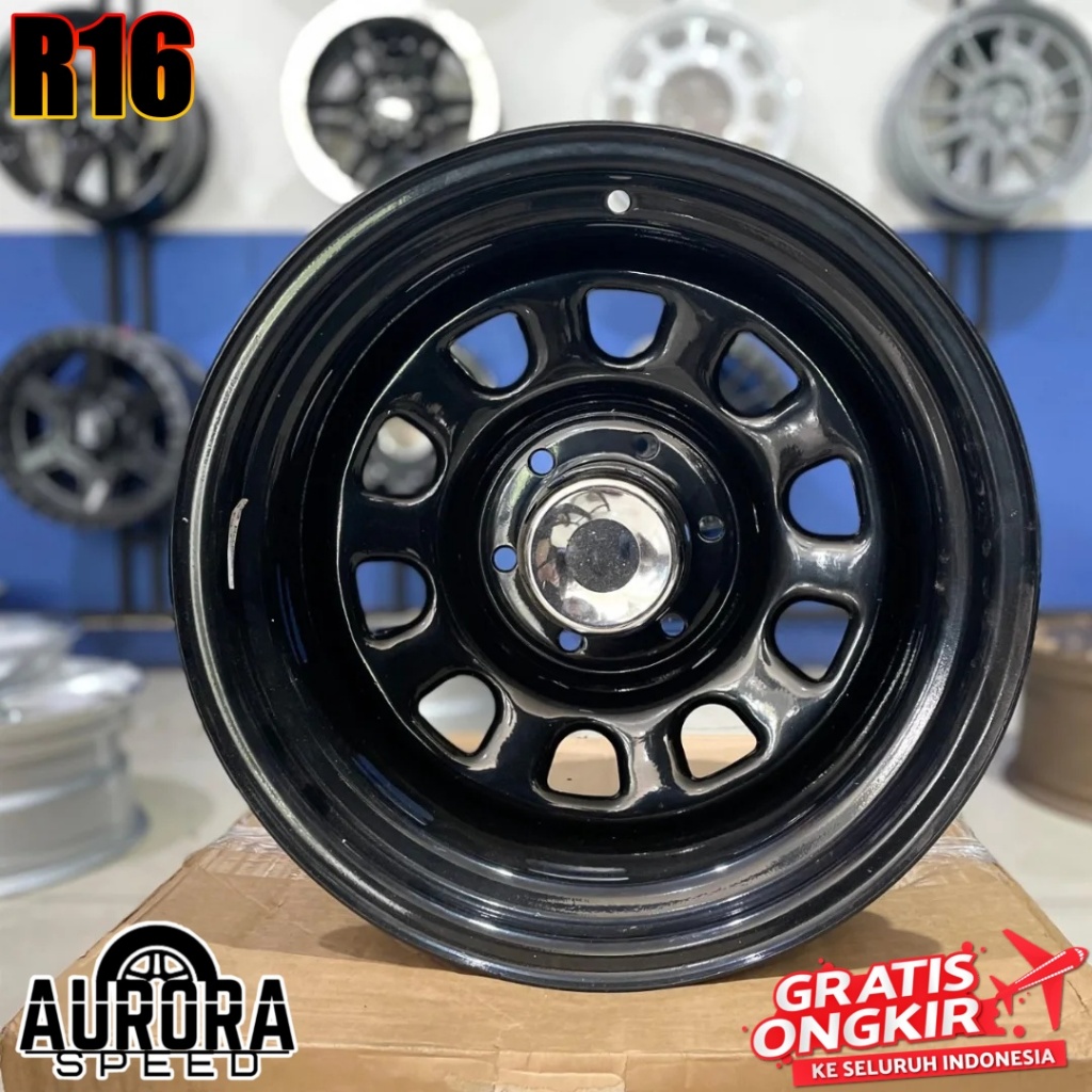 Jual Velg offroad Daytona ring 16 lebar 10 mobil Ranger,Triton,Hilux,Everest Pelek HSR Mokupo ...