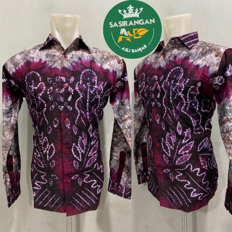 Jual pre order kemeja sasirangan full puring ( photo hanya contoh model ...