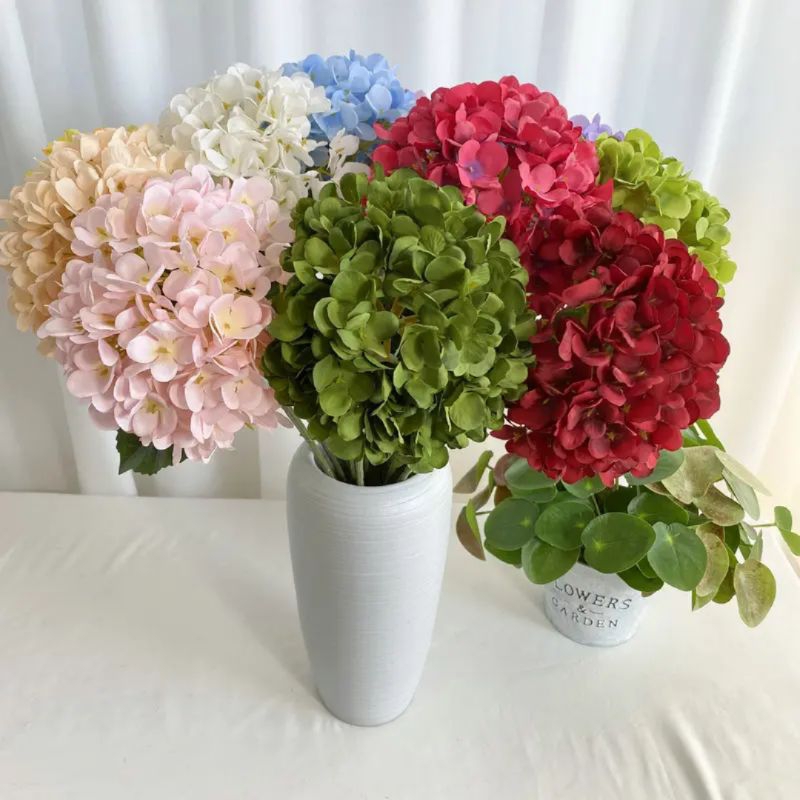 Jual HYDRANGEA JUMBO Diameter 17 cm cabang satuan latek artifisial ...