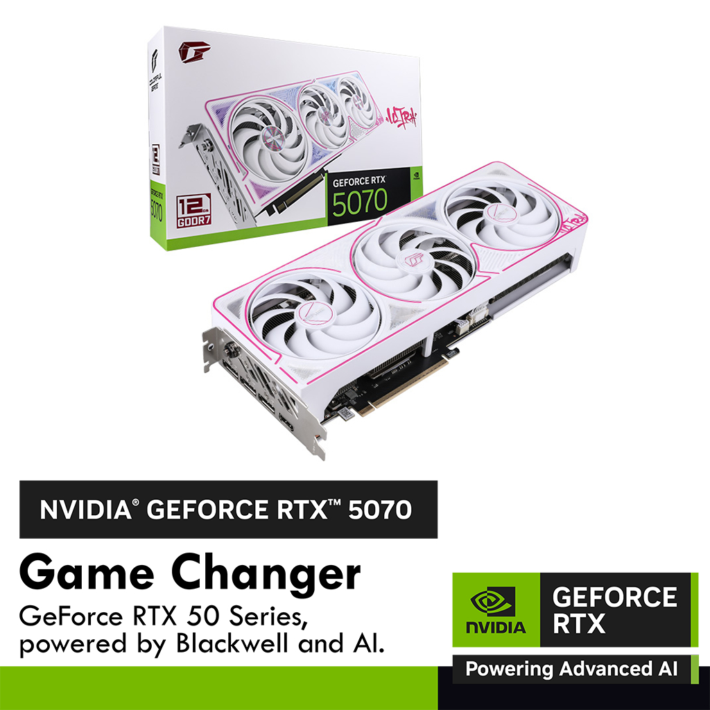 Jual COLORFUL iGame GeForce RTX 5070 Ultra W OC | 12GB GDDR7 | Shopee ...